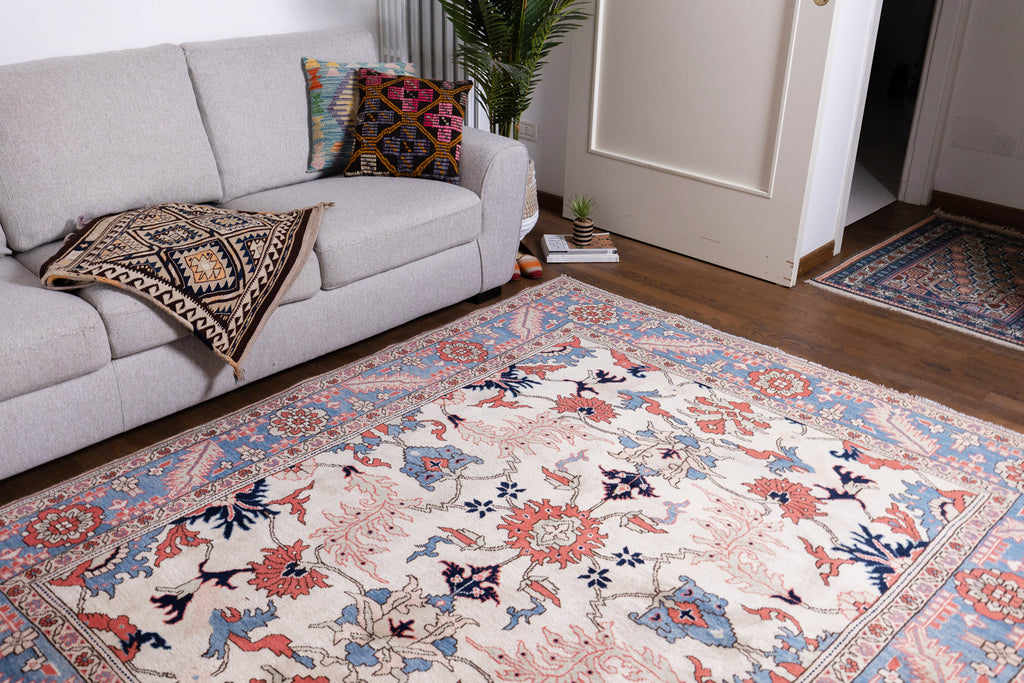 Persian Heriz rug handmade with quality wool 8x6 ft | Ashayer