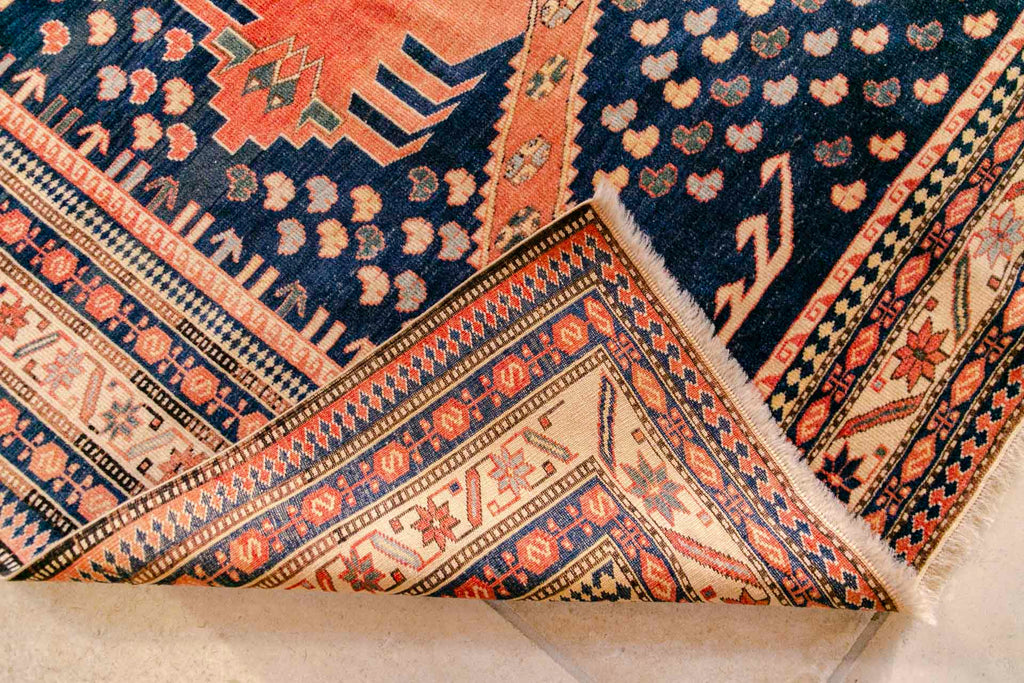 Shirvan rug handmade with quality wool in Uzbekistan | Ashayer