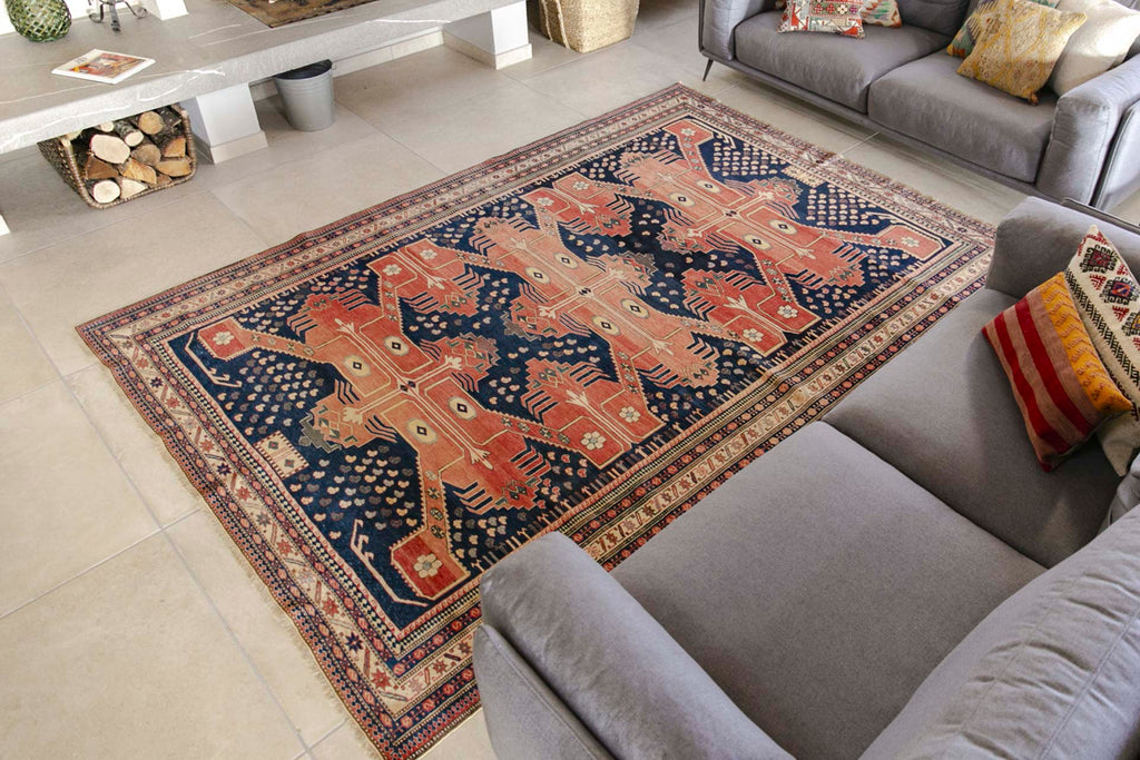 Shirvan rug handmade with quality wool in Uzbekistan | Ashayer